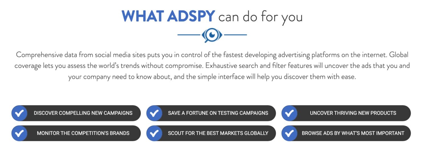 AdSpy: Innovative software for advertising on social networks ...