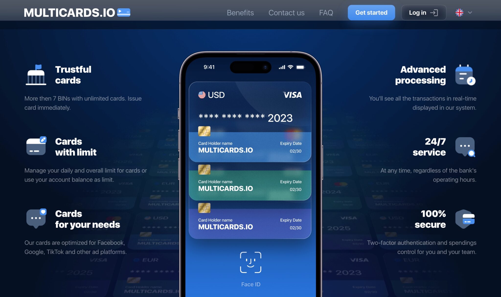 Multicards.io - Payment service with instant virtual cards for ...