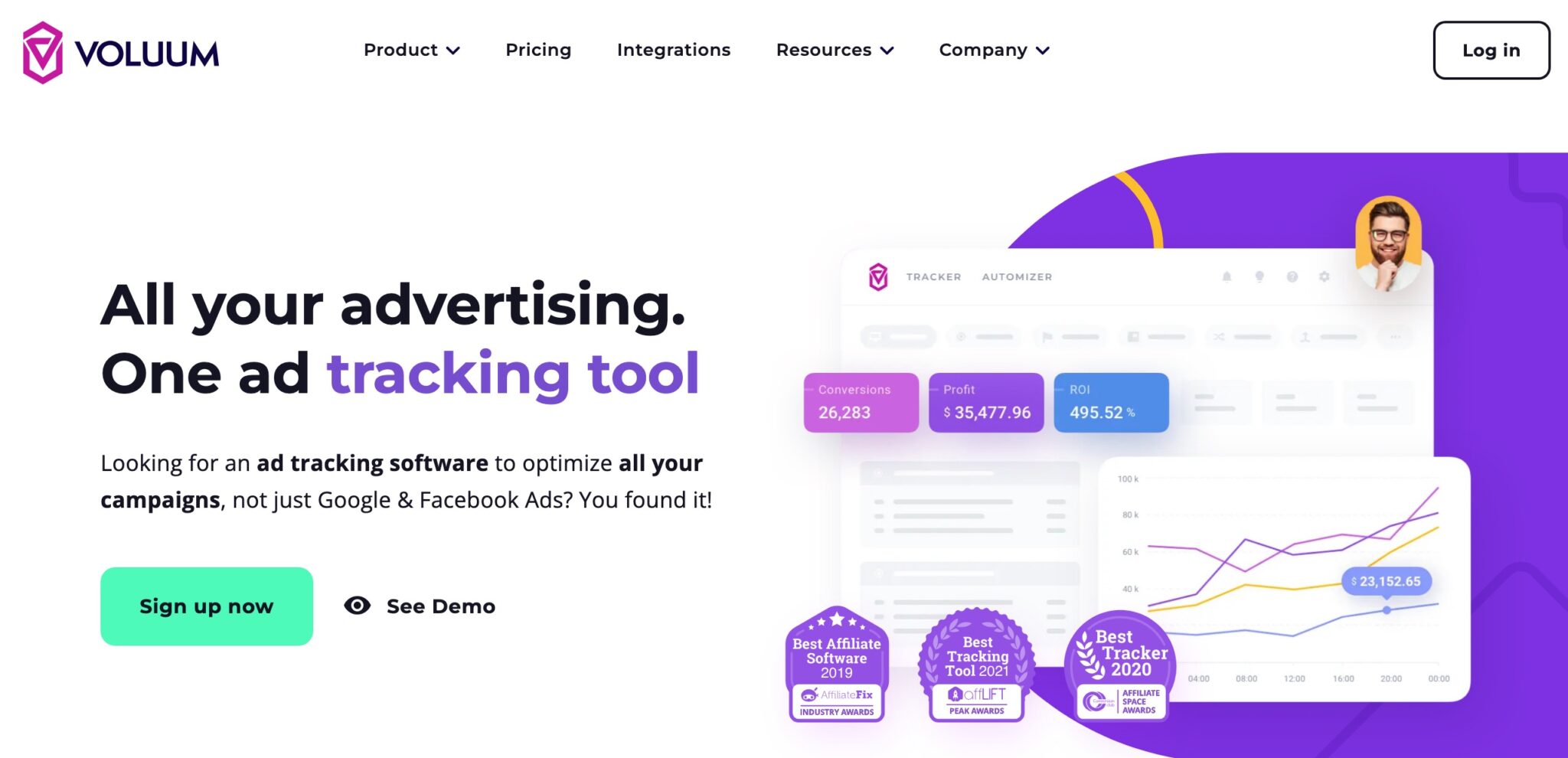 Voluum - Управління рекламними кампаніями в одному інтерфейсі - Ефективний трекер | Lead Panda Media