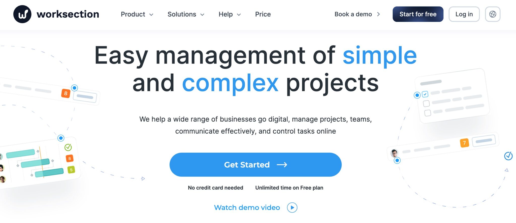 Worksection: CRM for projects - Tasks, Teams, Deadlines, Documents. | Lead Panda Media